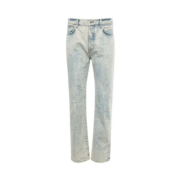 Amiri Shotgun Straight Jeans - Cream
