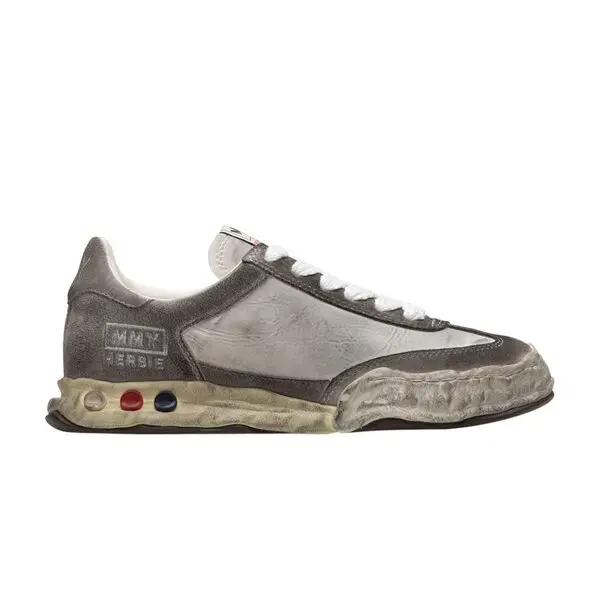 Mihara Yasuhiro Herbie Og Sole Distressed Low Top Sneakers - Grey
