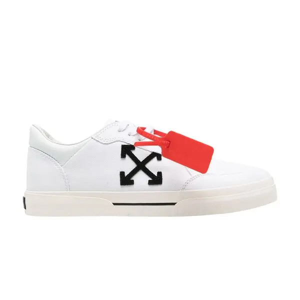 Off-White Vulcanized Low Top Sneakers - White