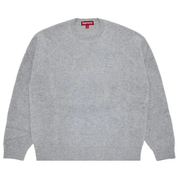 Supreme Terry Small Box Sweater - Grey