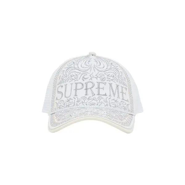 Supreme Vaquero Mesh Back 5-panel - White
