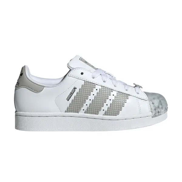 Adidas Minecraft X Superstar J 'skeleton' Sneakers