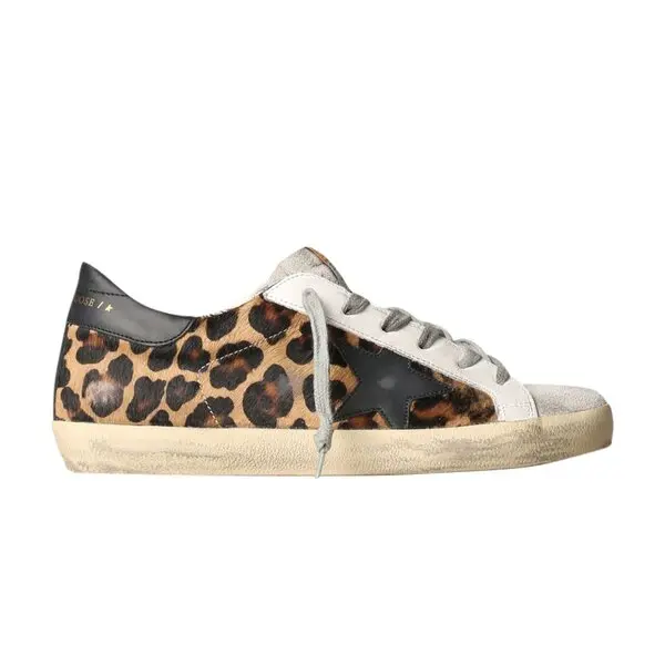 Golden Goose Superstar Leopard Sneakers