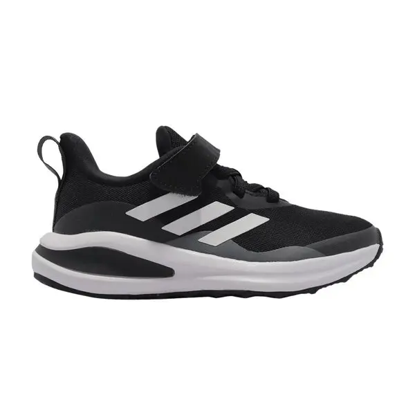 Adidas Fortarun Elastic J Sneakers - Black