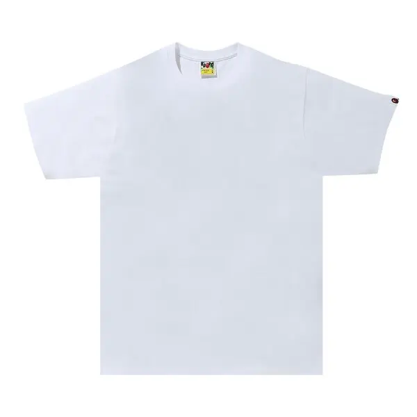 BAPE 1st Camo Wgm Ape Head Overlap Tee - White