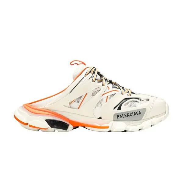 Balenciaga Track Mule - White
