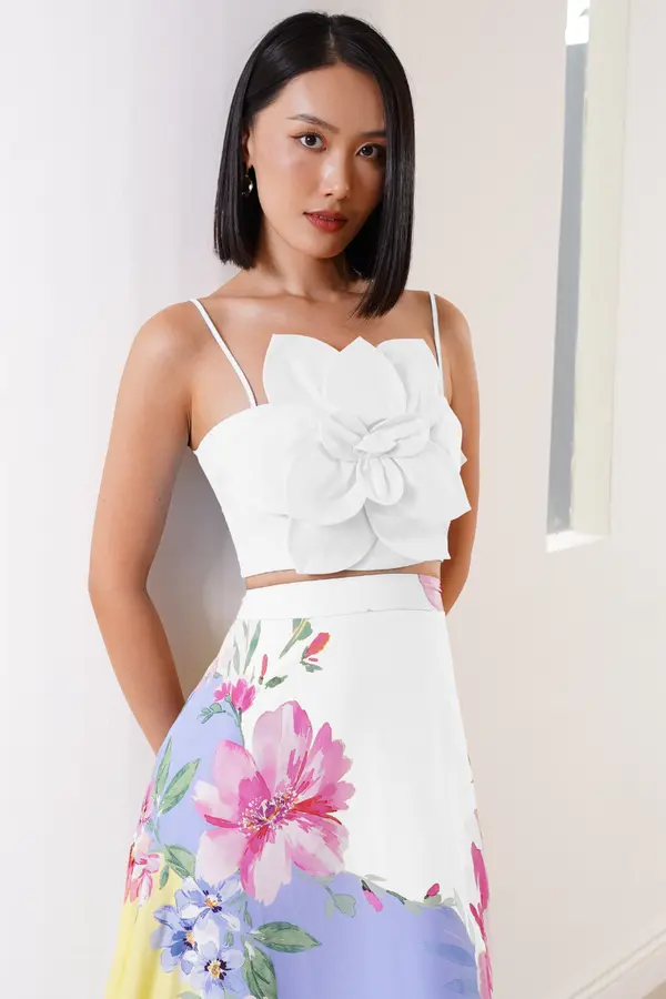 Yumi Kim Sahara Linen Top - White