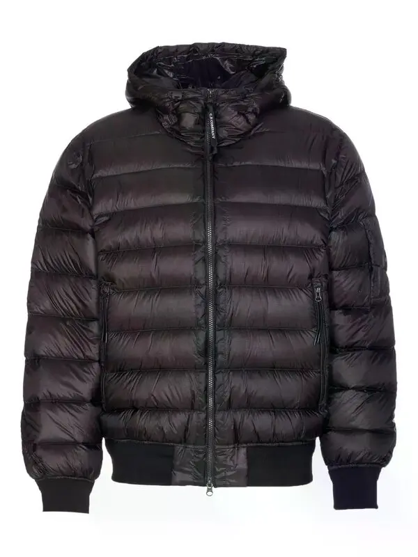C.P. COMPANY Hooded Padded Coat - Black