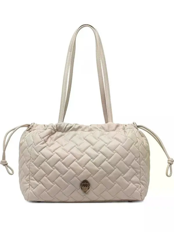 Kurt Geiger Quilted Drawstring Tote