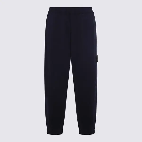 Stone Island Cotton Pants - Blue