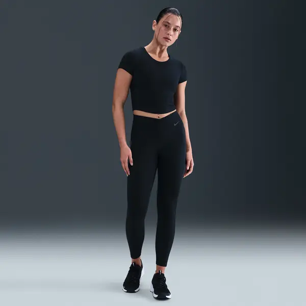 Nike One High-waisted 7/8 Leggings - Black
