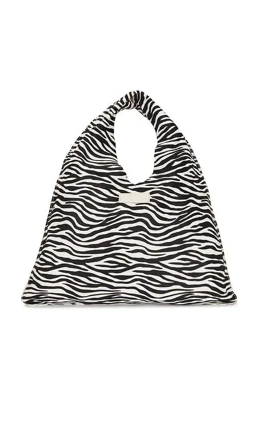 8 Other Reasons Luxe Hobo Slouch Bag - Zebra