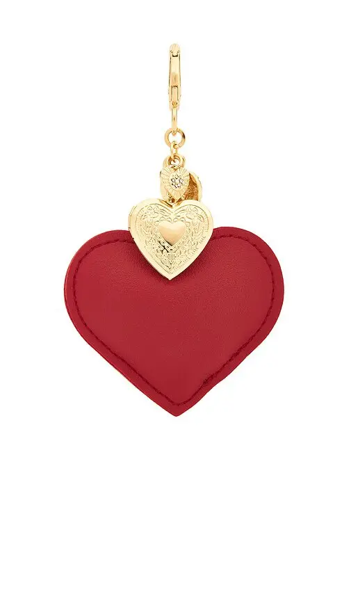 8 Other Reasons Leather Heart Charm
