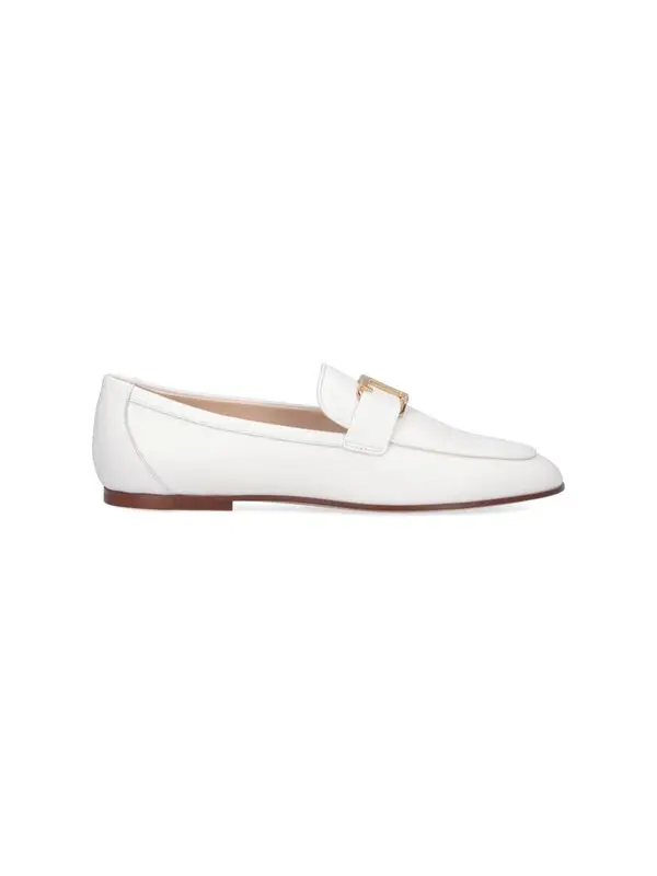 TOD'S Flat Shoes - White