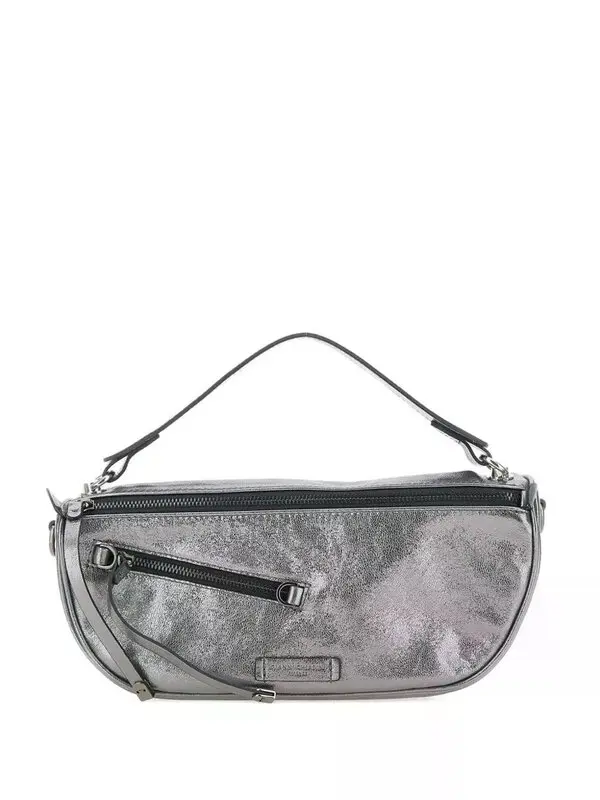 GIANNI CHIARINI Metallic Zip-fastening Tote