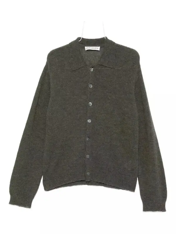 Our Legacy Alpaca Wool-blend Cardigan