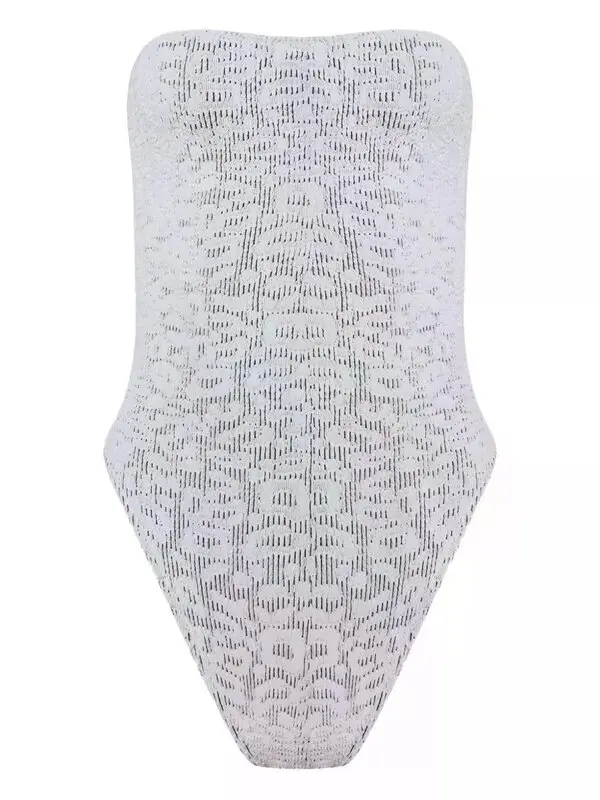 Bond Eye Fane Leopard-print One-piece Swimsuit