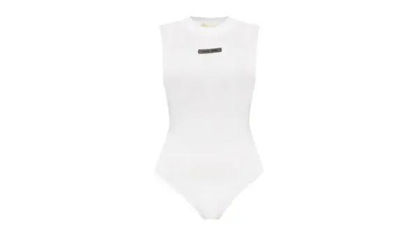 Fear Of God Essentials Bodysuit - Cloud White
