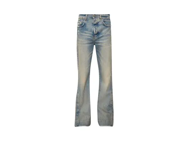 Amiri Crystal Stack Flare Jeans