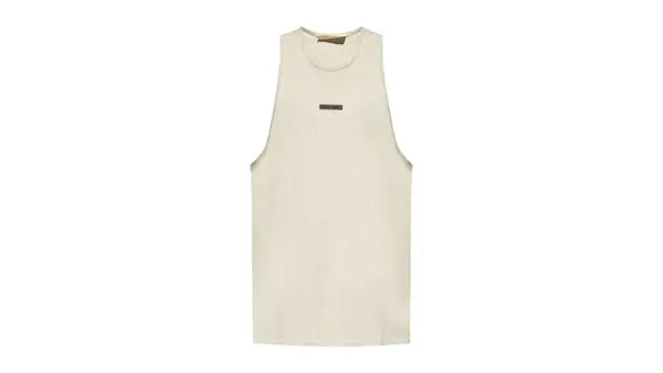 Fear Of God Essentials Lightweight Tank Top - Heather Stone