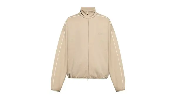 Fear Of God Essentials Modern Fleece Piping Track Jacket - Timber Cloud White