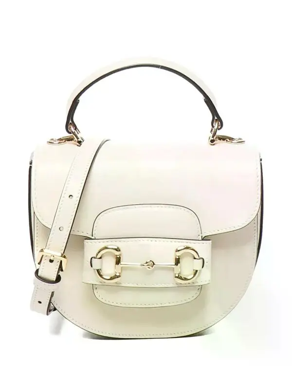 Gucci Horsebit 1955 Tote - White
