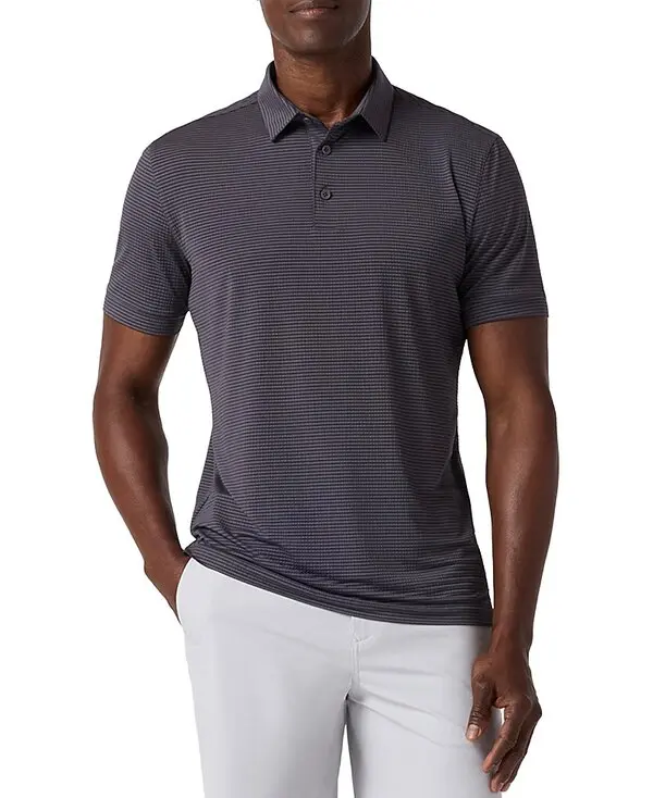 Mizzen+main Copa Short Sleeve Polo - Pewter