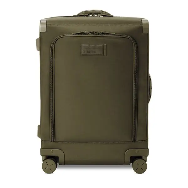 Dagne Dover Sydney 25" Checked Rolling Suitcase - Dark Moss