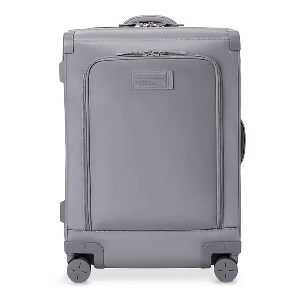 Dagne Dover Sydney 25" Checked Rolling Suitcase - Ash