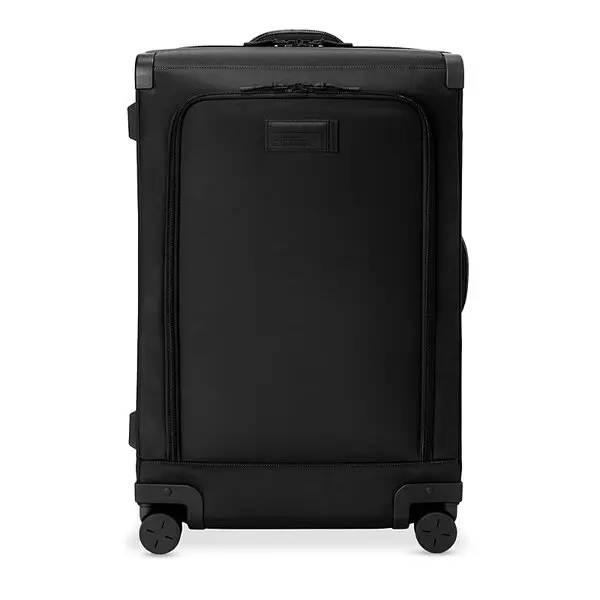 Dagne Dover 28.5" Checked Rolling Suitcase - Onyx