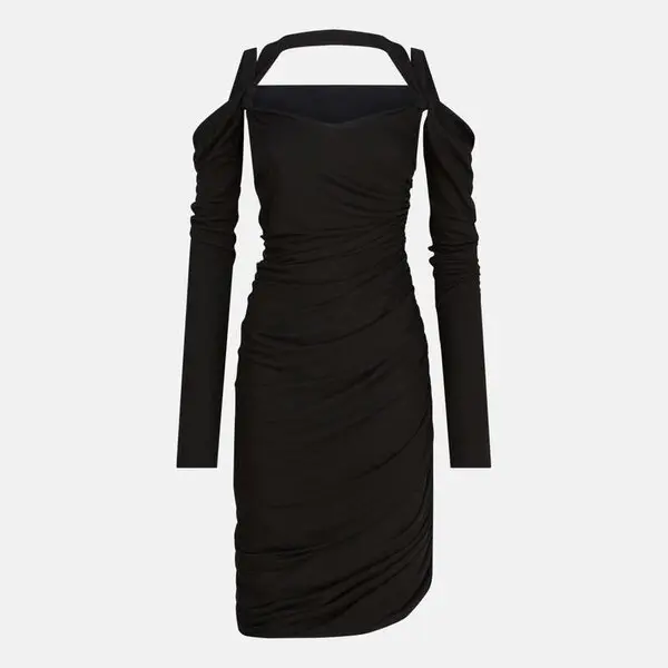 Attico Crêpe Midi Dress