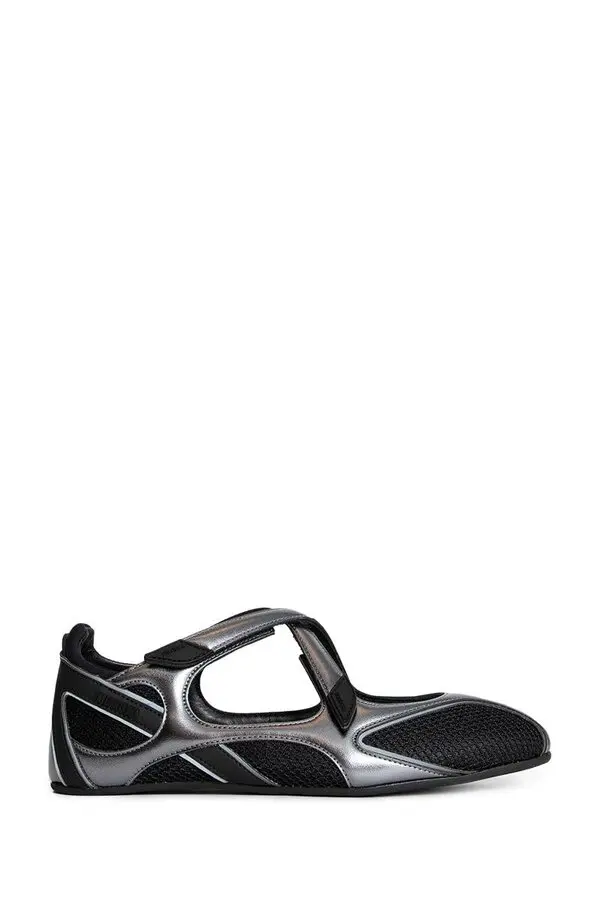 Attico Nomad Ballerina Flat - Black