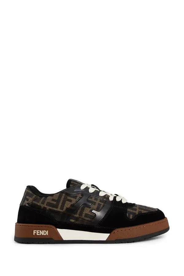 Fendi Calfskin Sneakers - Black