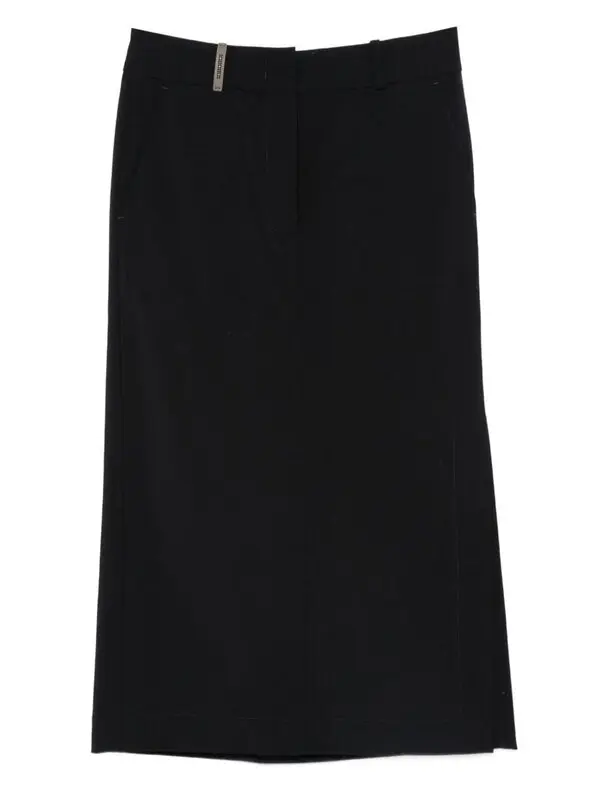 Peserico Midi Skirt - Blue