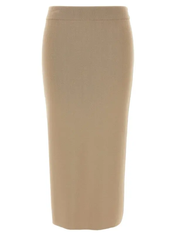 Max Mara Losanna Midi Skirt - Beige