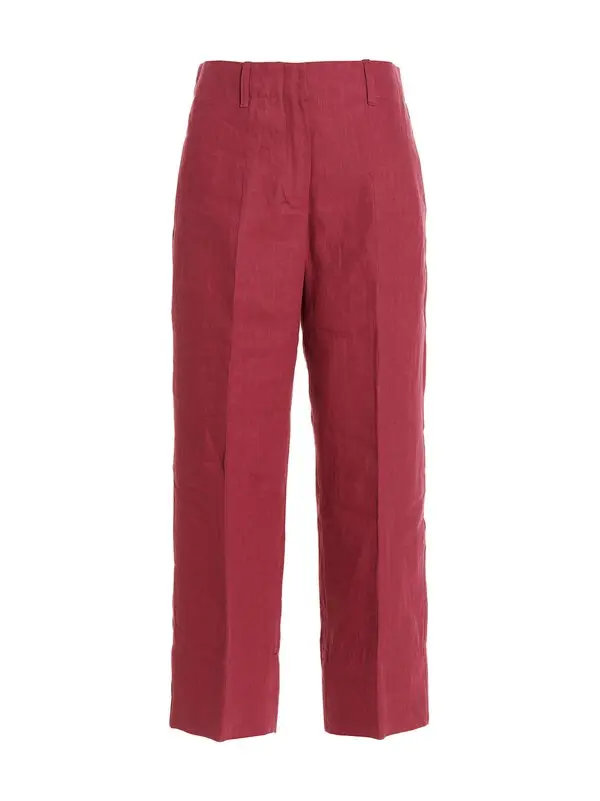 Max Mara Rebecca Loose Leg Trousers - Fuchsia