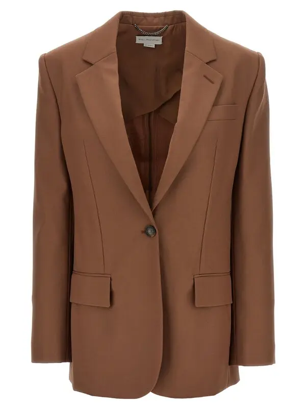Stella McCartney Single-breasted Wool Blazer