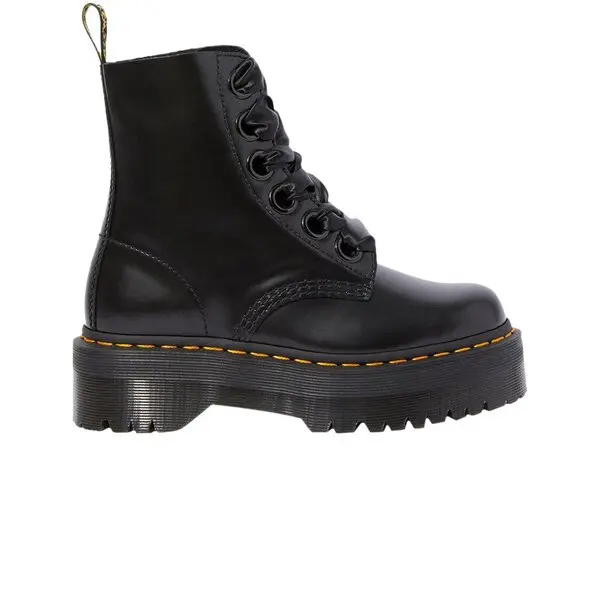 Dr. Martens Molly Leather Platform Boots