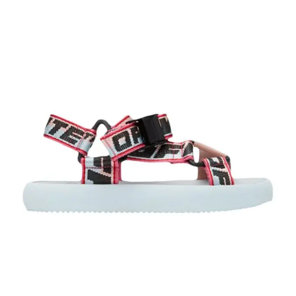 Off-White Trek Logo Strap Sandal - Blue