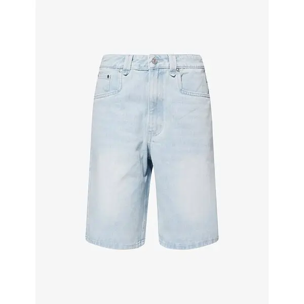 HOUSE OF SUNNY Relaxed-fit Denim-blend Shorts