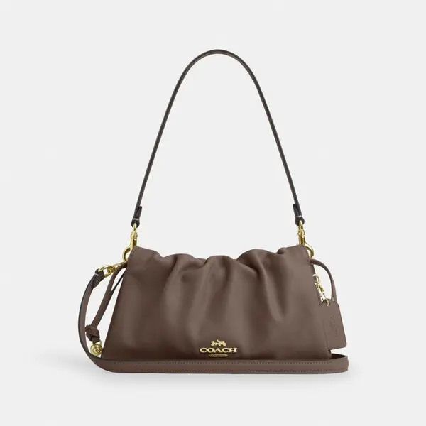 COACH® Ruched Faye Shoulder Bag