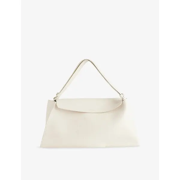 Studio Nicholson Shiboru Suede Shoulder Bag - Parchment