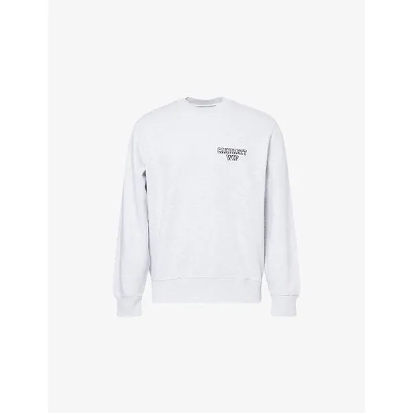 Carhartt Work In Progress Alumni Logo-embroidered Cotton Sweatshirt