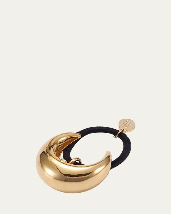 LELET NY Mini Dome Pony Cuff - Rhodium