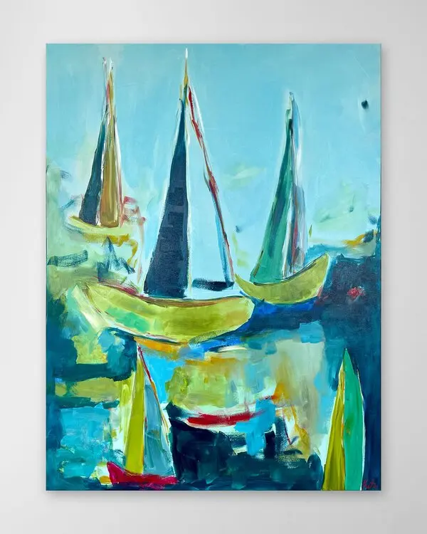 RFA FINE ART Come Sail Away" Hand-embellished Giclee Kate Baldock