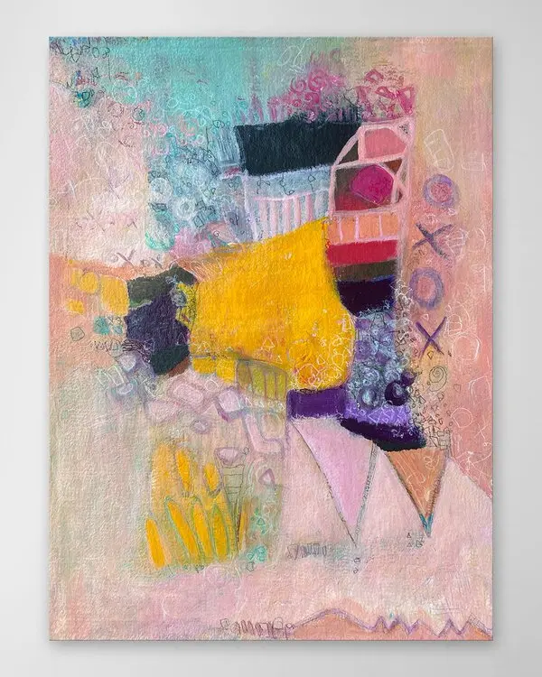 RFA FINE ART Xoxo" Hand-embellished Giclee Marti Leroux