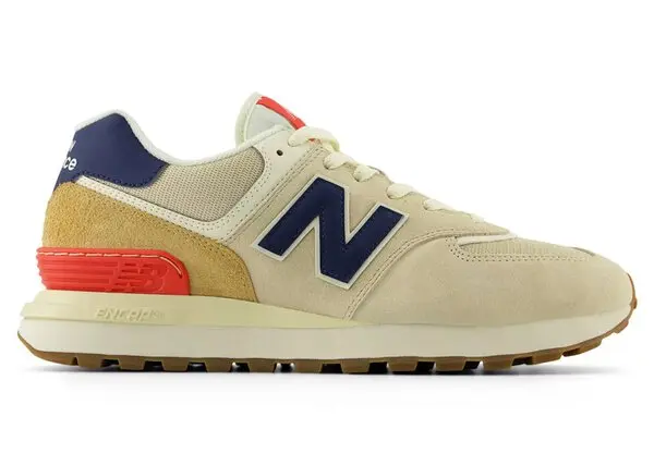 NEW BALANCE 574 Legacy Sneakers - Grey/navy Blue