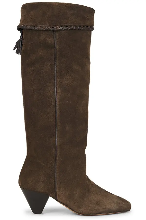 Isabel Marant Elita Knee High Boots - Bronze