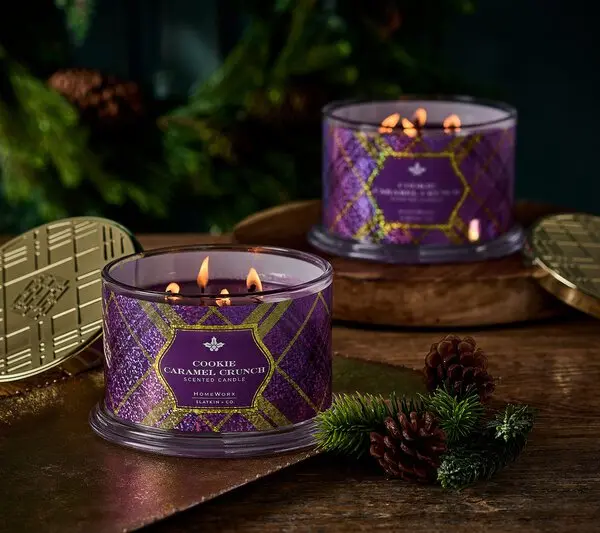HOMEWORX BY SLATKIN + CO. A-d Homeworx 18oz Cookie Caramel Candles Auto-delivery