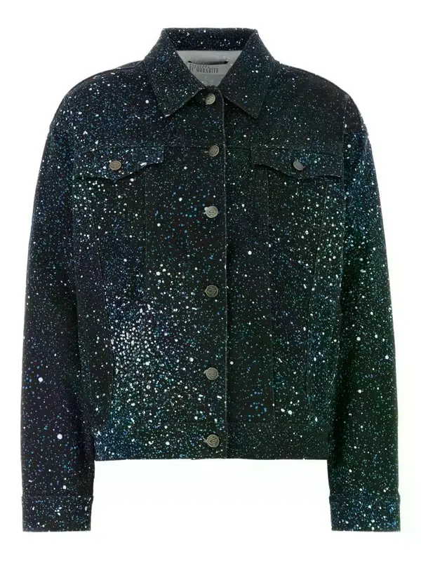 Giuseppe Di Morabito Galaxy-print Denim Jacket